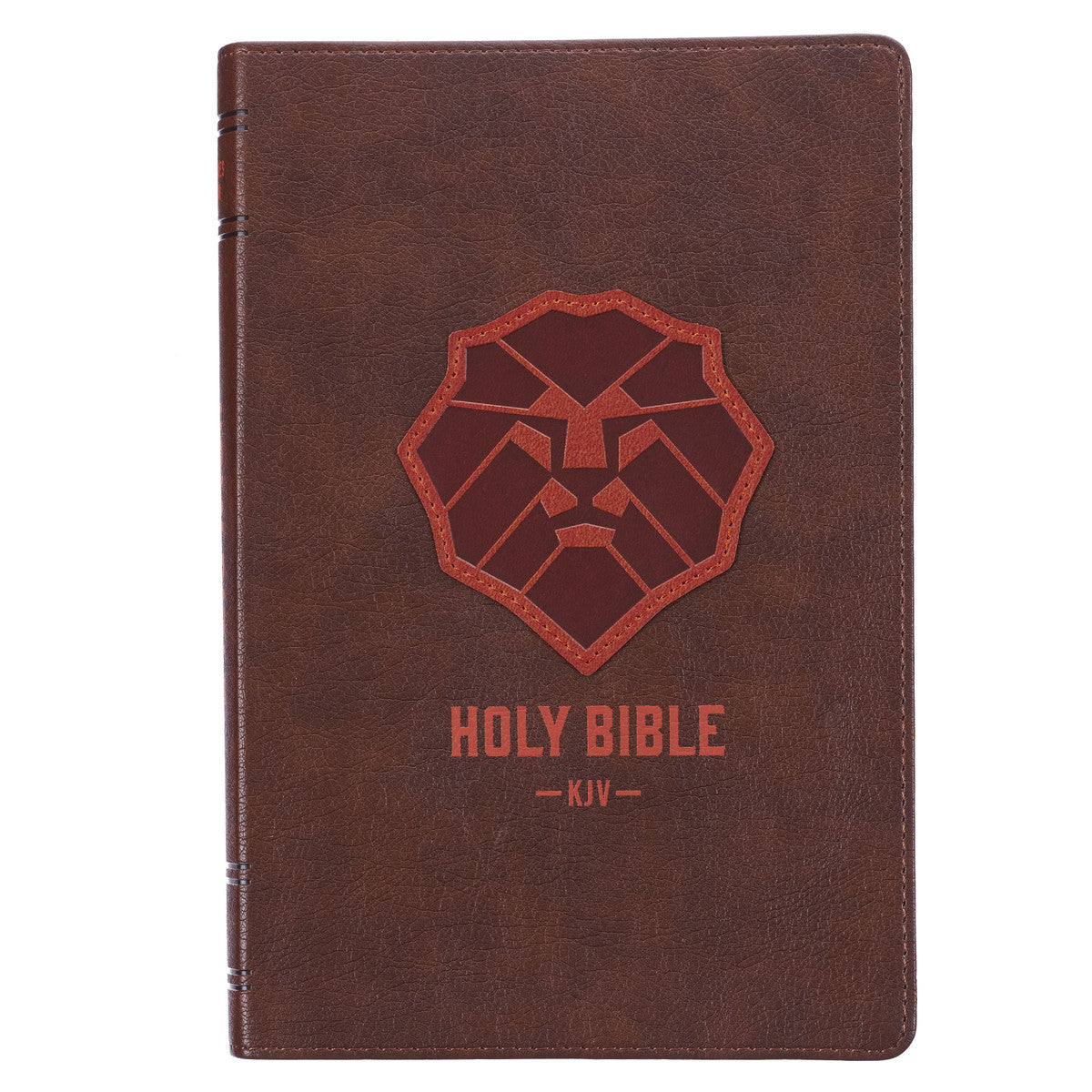 KJV Kids Bible, Lion Emblem Faux Leather — Morning Star Christian ...
