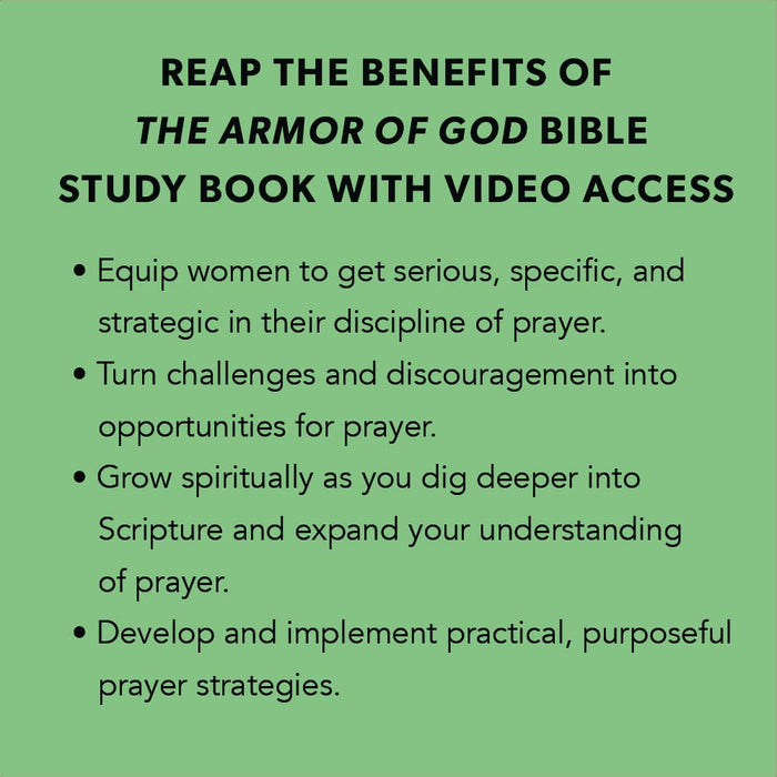 Armor of God Bible Study w/ Video Access - Priscilla Shirer | Morning ...