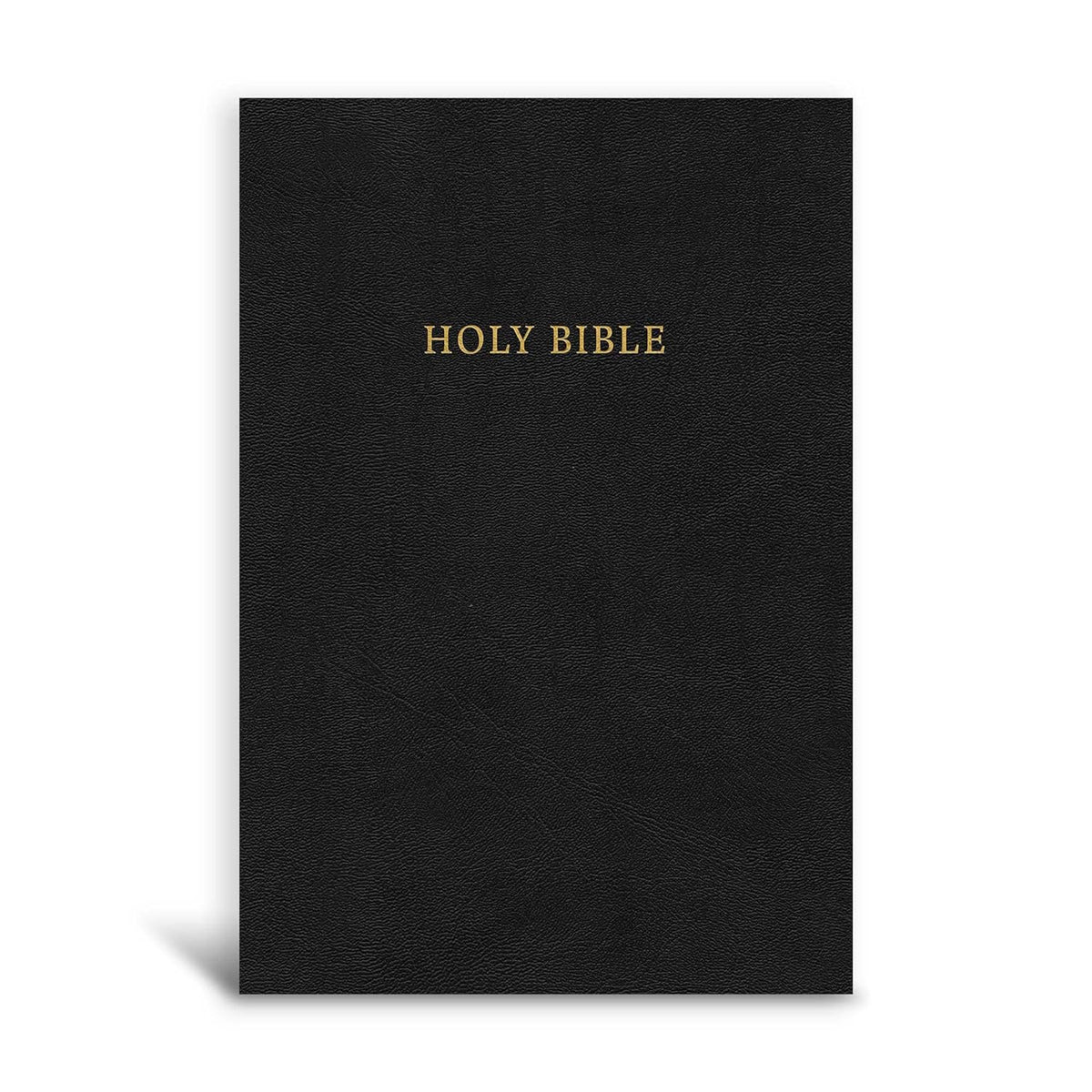 CSB PULPIT BIBLE BLACK GENUINE LEATHER | Morning Star Christian Bookstores
