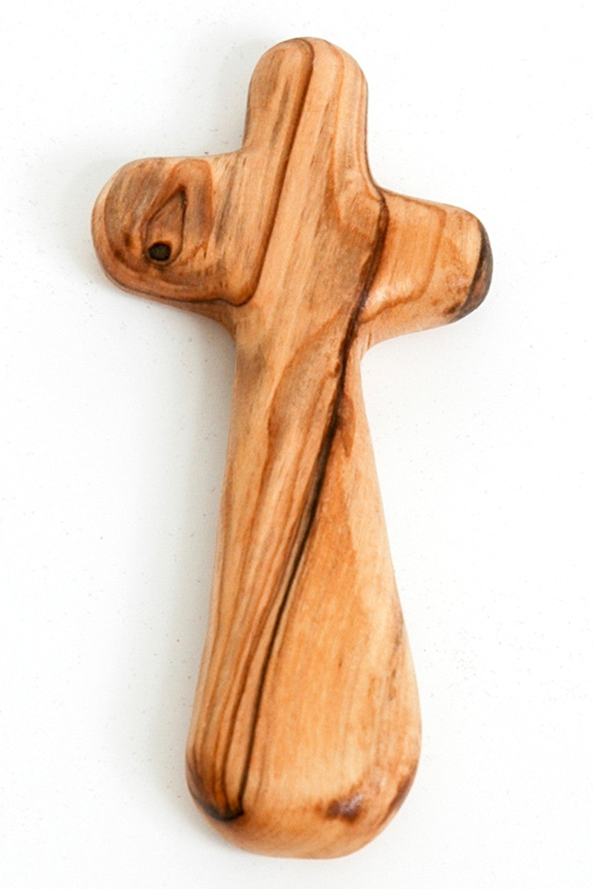 Medium Olive Wood Cross — Morning Star Christian Bookstores